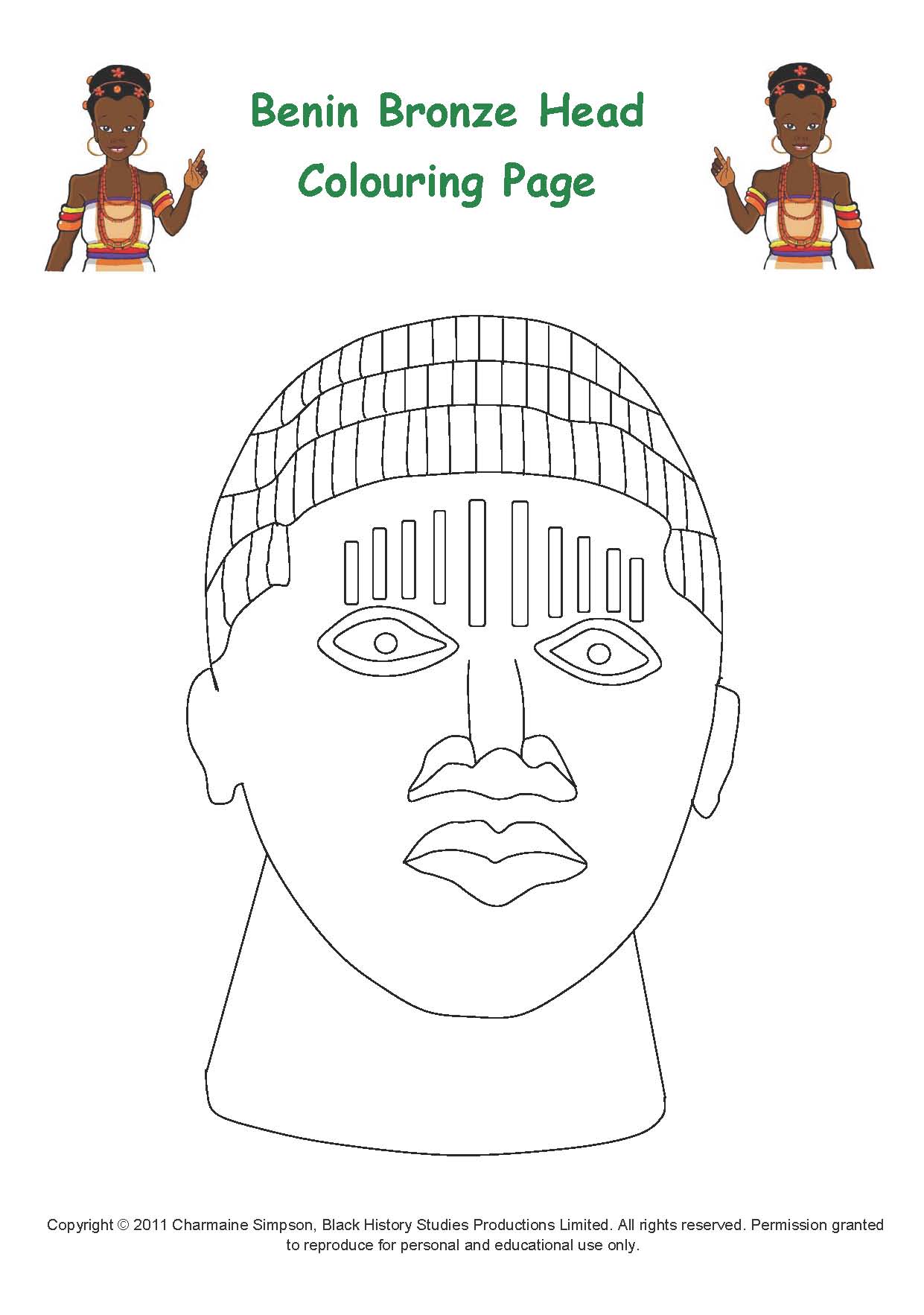 Queen Bilikisu Sungbo Colouring Pages - Black History Studies