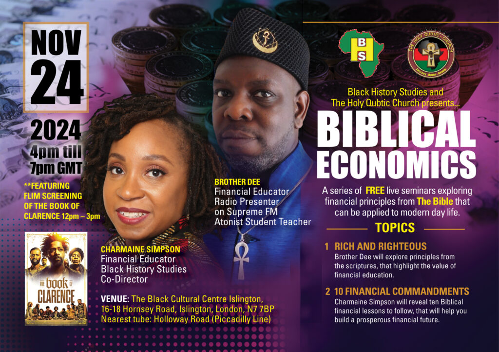 Presentation: Biblical Economics - Black History Studies